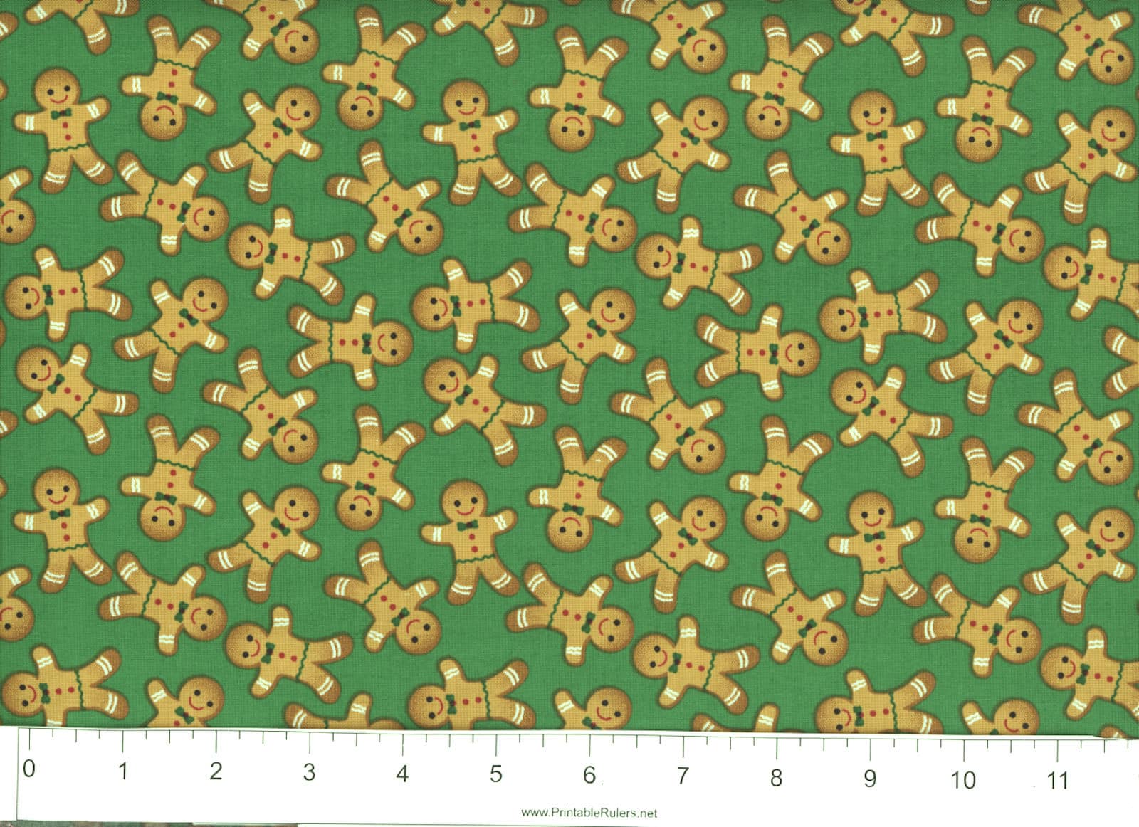 45" Rtc Fabrics Holiday Gingerbread Man Fabric | Marshall Dry Goods