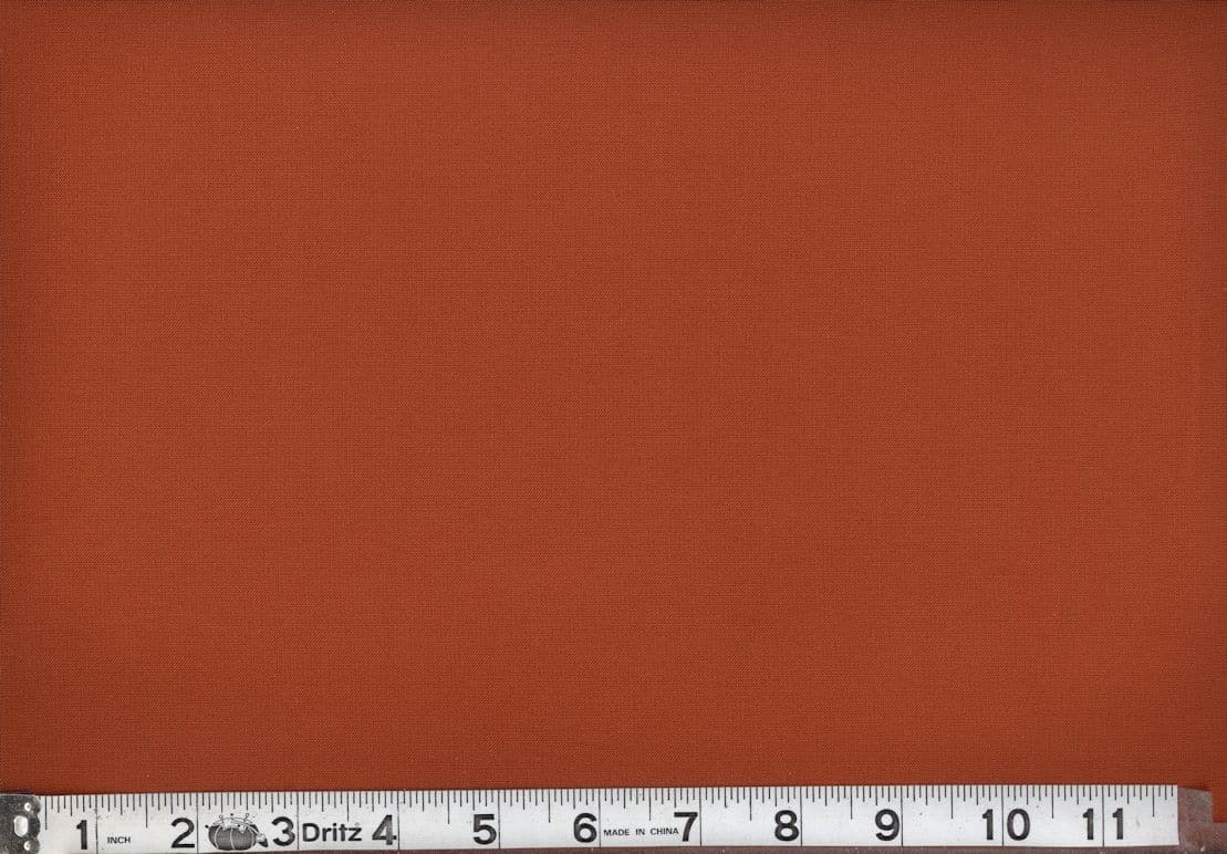 45" Premium Broadcloth Rust Fabric | Marshall Dry Goods