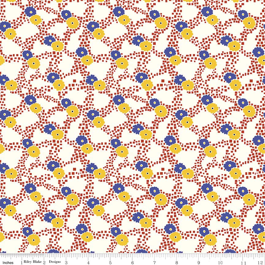 45" Riley Blake Designs Chatterbox Aprons Fabric | Marshall Dry Goods