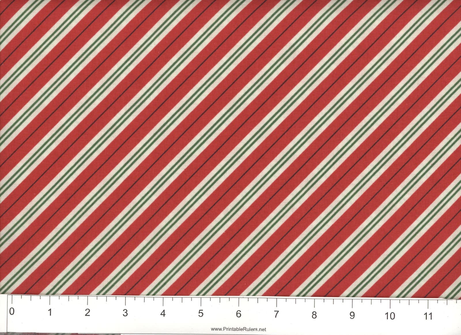 45" Michael Miller Mini Candy Cane Stripe Fabric | Marshall Dry Goods