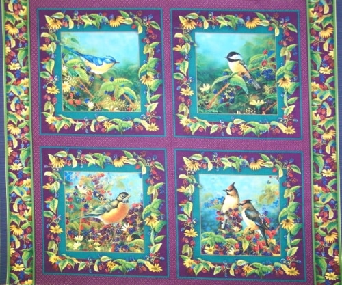 45" Garden Wings Pillow Panel Fabric | Marshall Dry Goods