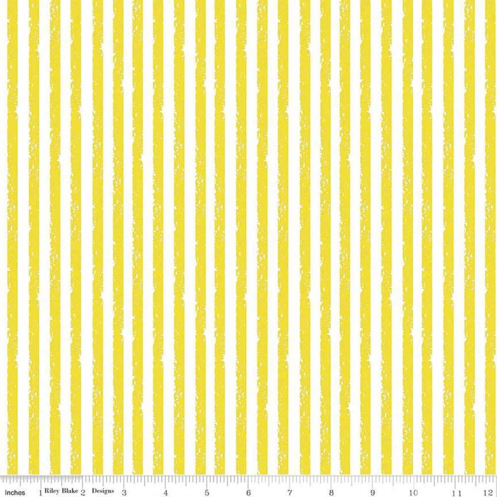 45" Riley Blake Crayola Stripe Fabric | Marshall Dry Goods