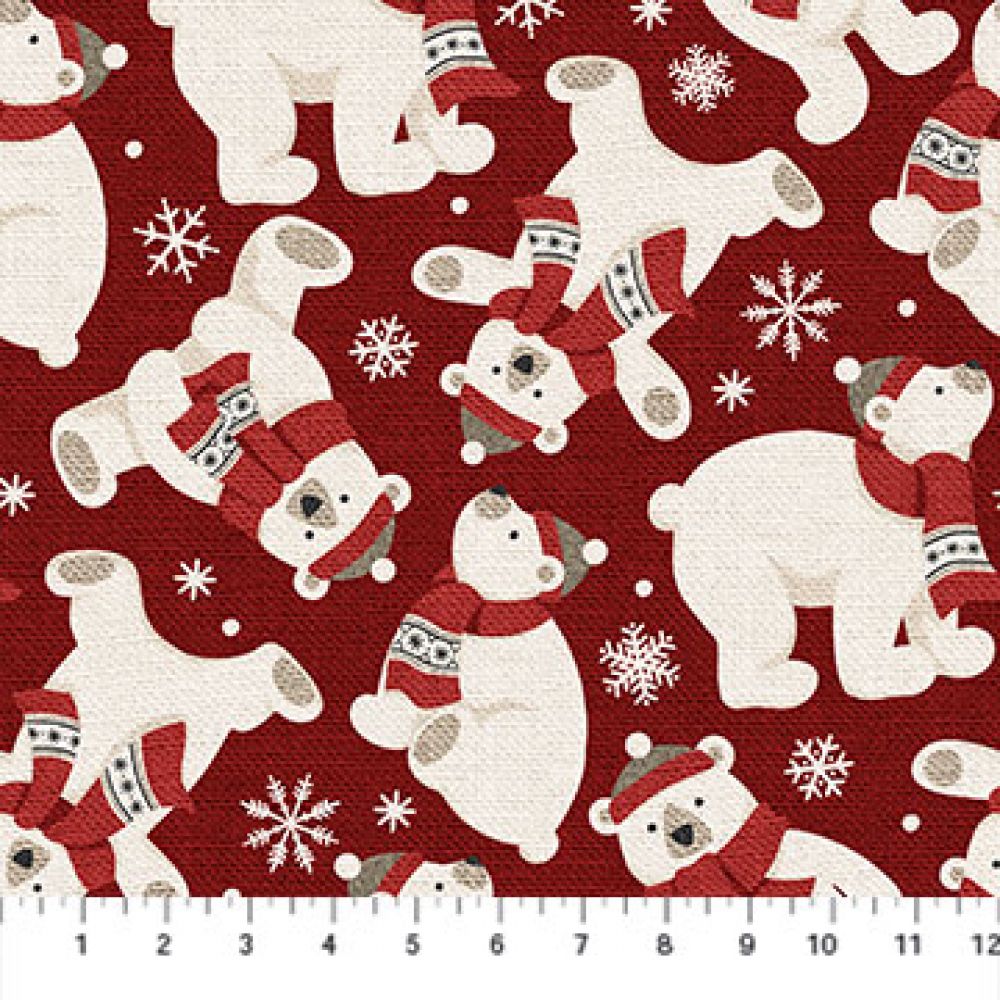 45" Northcott Fabrics Warm And Cozy Flannel Fabric | Marshall Dry Goods