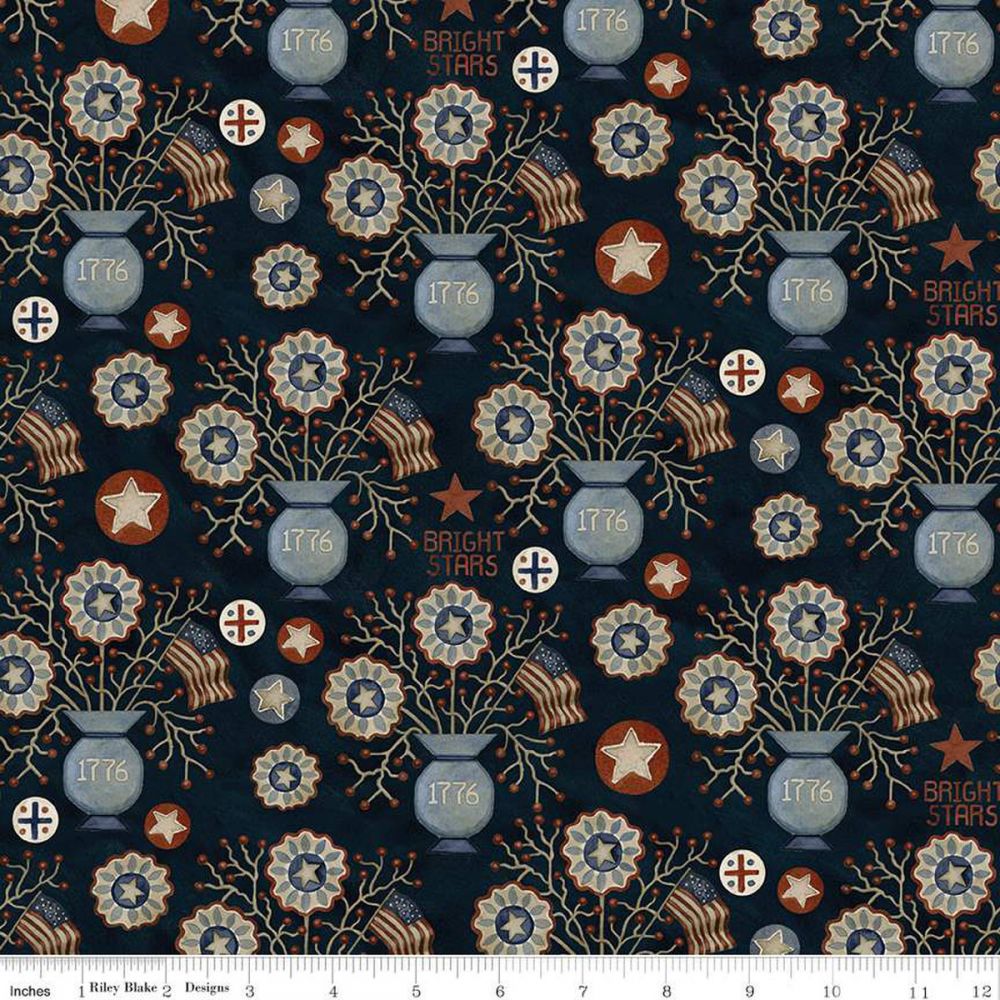 45" Riley Blake Bright Stars Fabric | Marshall Dry Goods