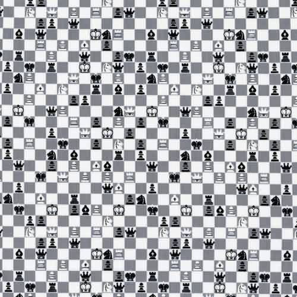 45" Timeless Treasures Mini Chess Fabric | Marshall Dry Goods