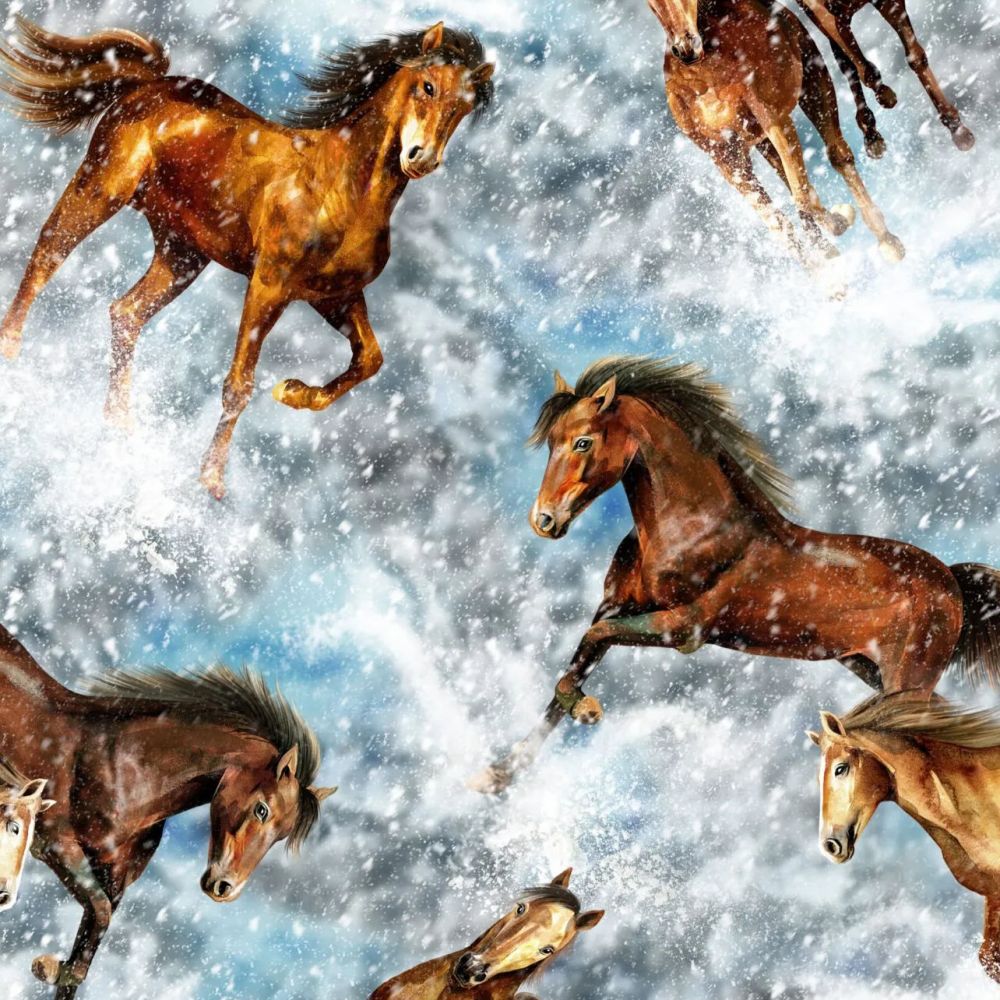 45" Oasis Fabrics Running Wild Fabric | Marshall Dry Goods