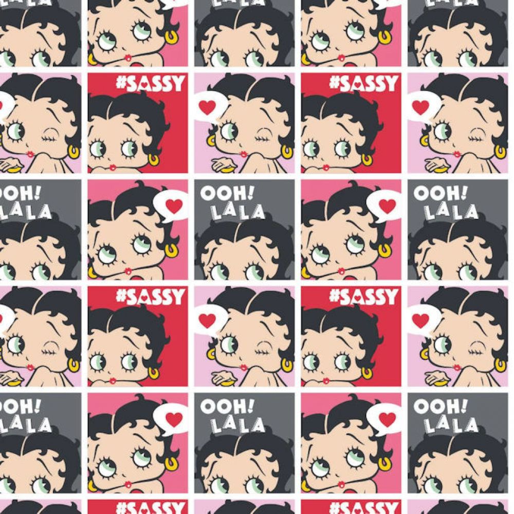 45" Camelot Fabrics Betty Boop Sassy Frames Fabric | Marshall Dry Goods