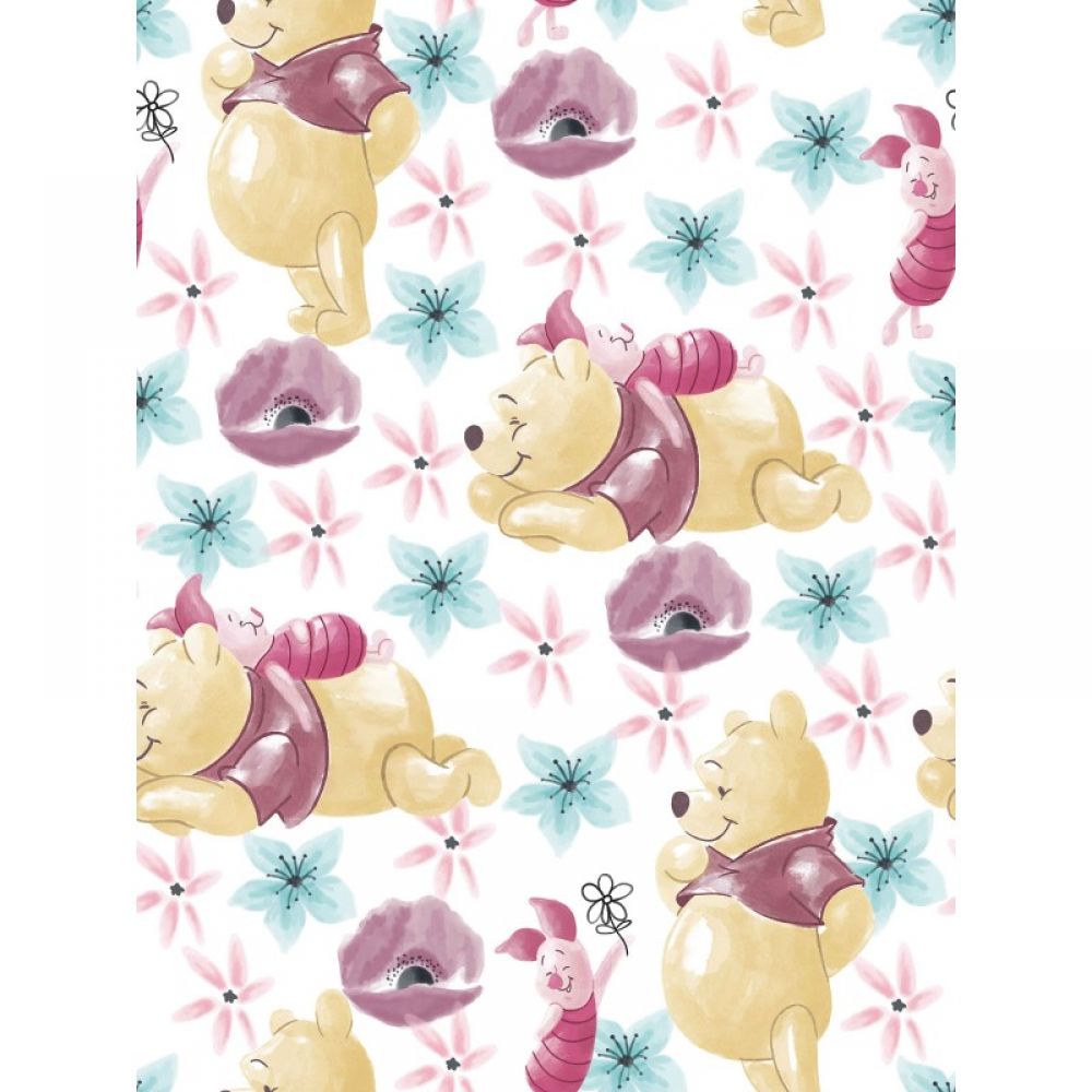45" Pooh and Piglet Friends-Flannel Fabric | Marshall Dry Goods