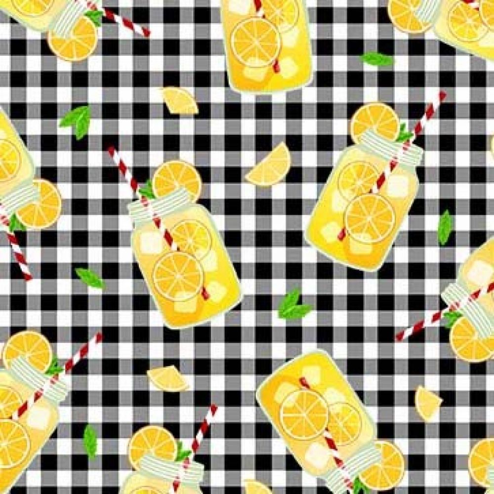 45" Michael Miller Lemonade Please Fabric | Marshall Dry Goods