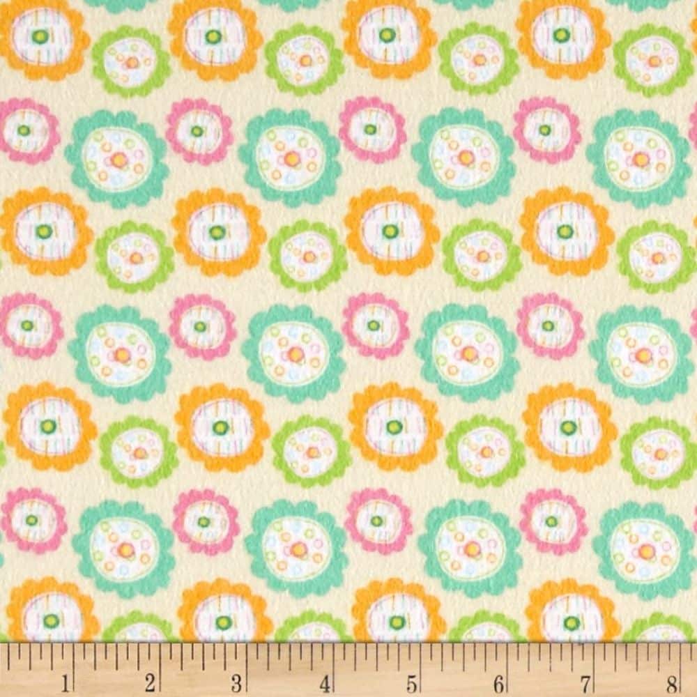 45" Riley Blake Owl & Co. Flannel Fabric | Marshall Dry Goods