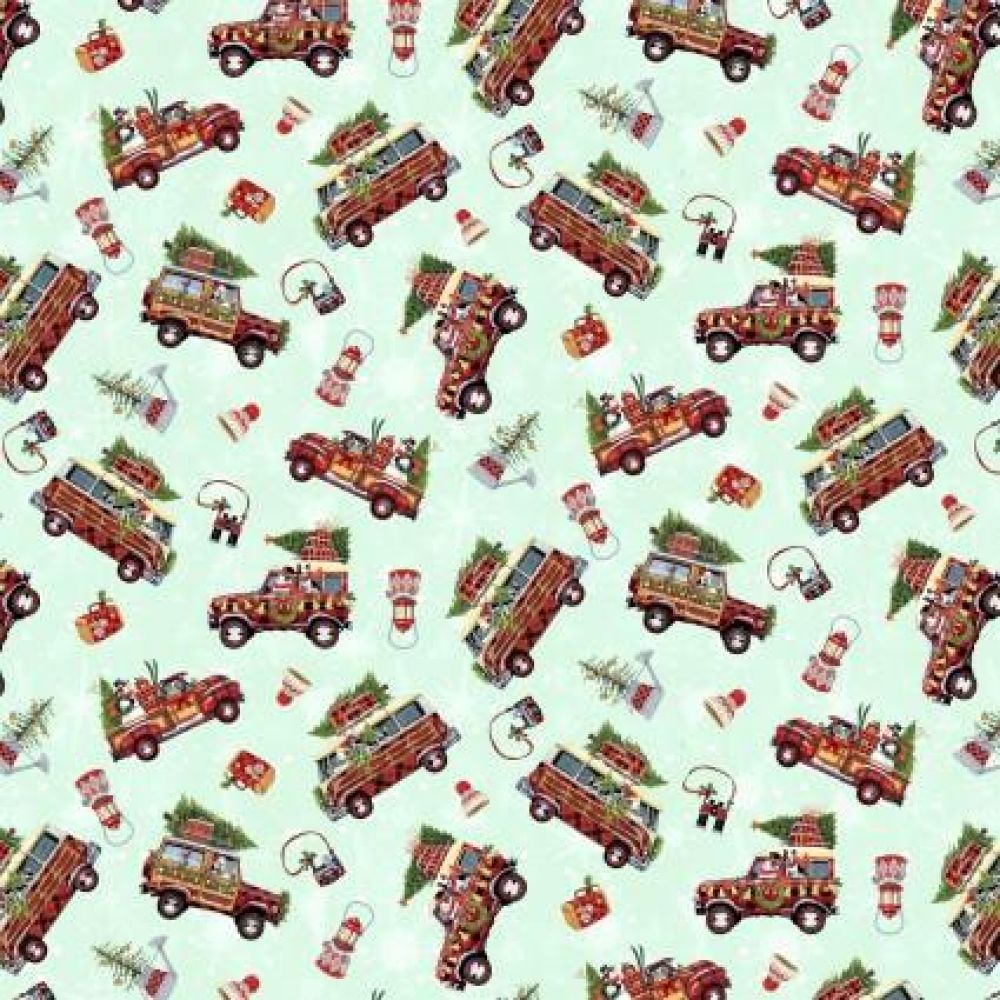 45" Studio E Fabrics Snow Dog Express Fabric | Marshall Dry Goods