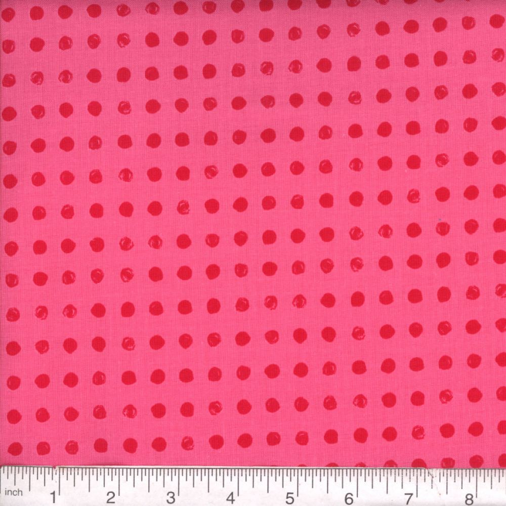 45" Patrick Lose Flower Power Dry Brush Dots Fabric | Marshall Dry Goods