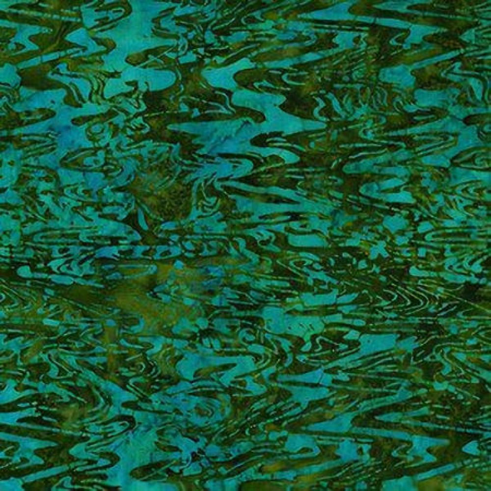 45" RJR Fabrics Blossom Batiks Waves Fabric | Marshall Dry Goods