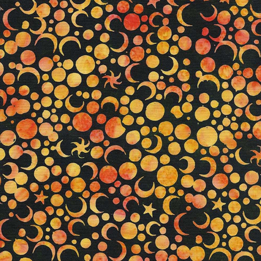 45" Island Batiks Moon Fabric | Marshall Dry Goods
