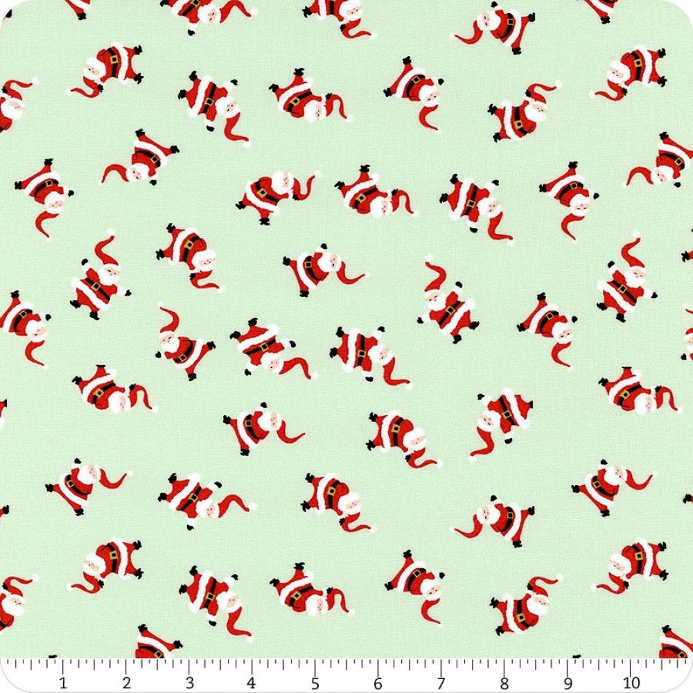 45" Riley Blake Santa Claus Lane Fabric | Marshall Dry Goods