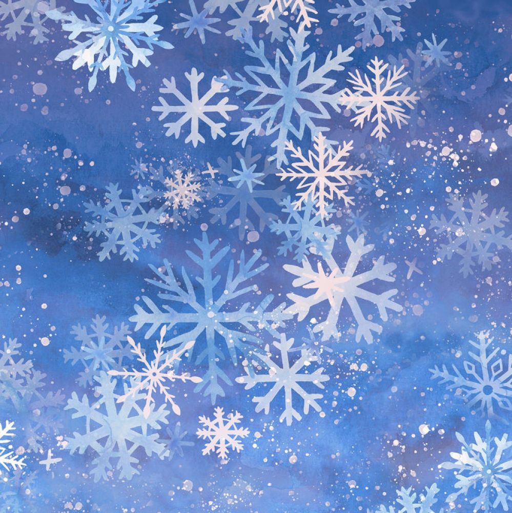 45" Hoffman Fabrics Snow Play Fabric | Marshall Dry Goods