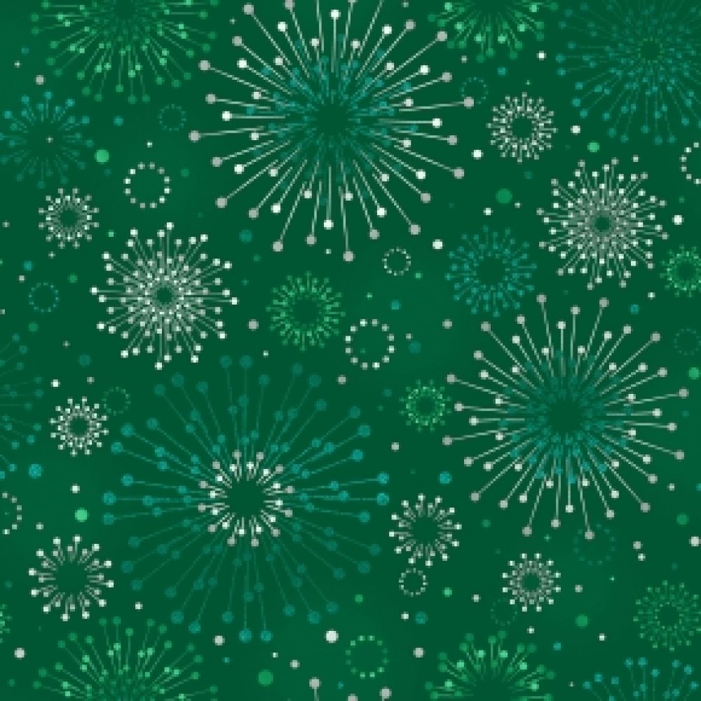 45" RJR Fabrics Shiny Objects Christmas Twinkle Metallic Fabric ...