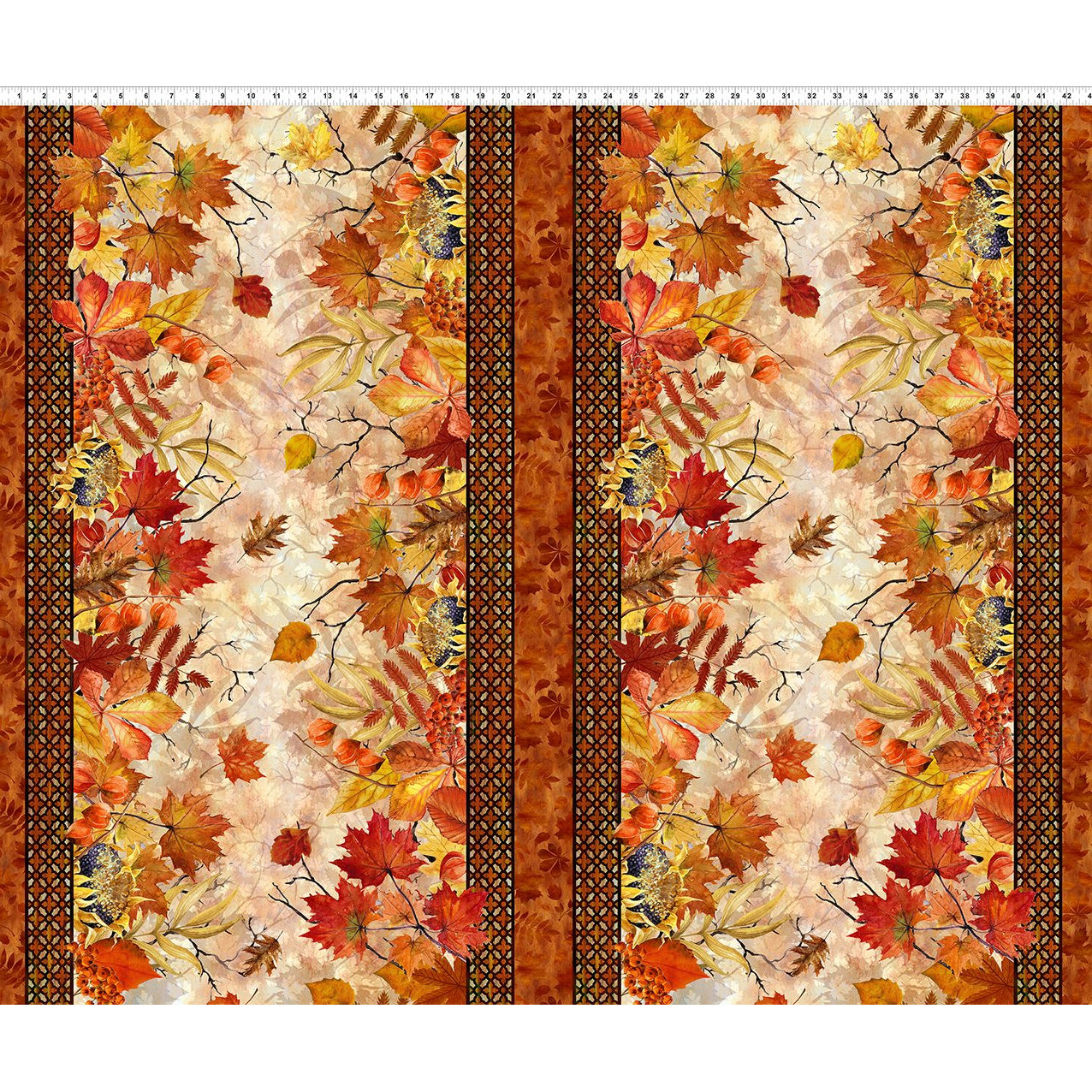 45" In The Beginning Fabrics Autumn Celebration Fabric | Marshall Dry Goods